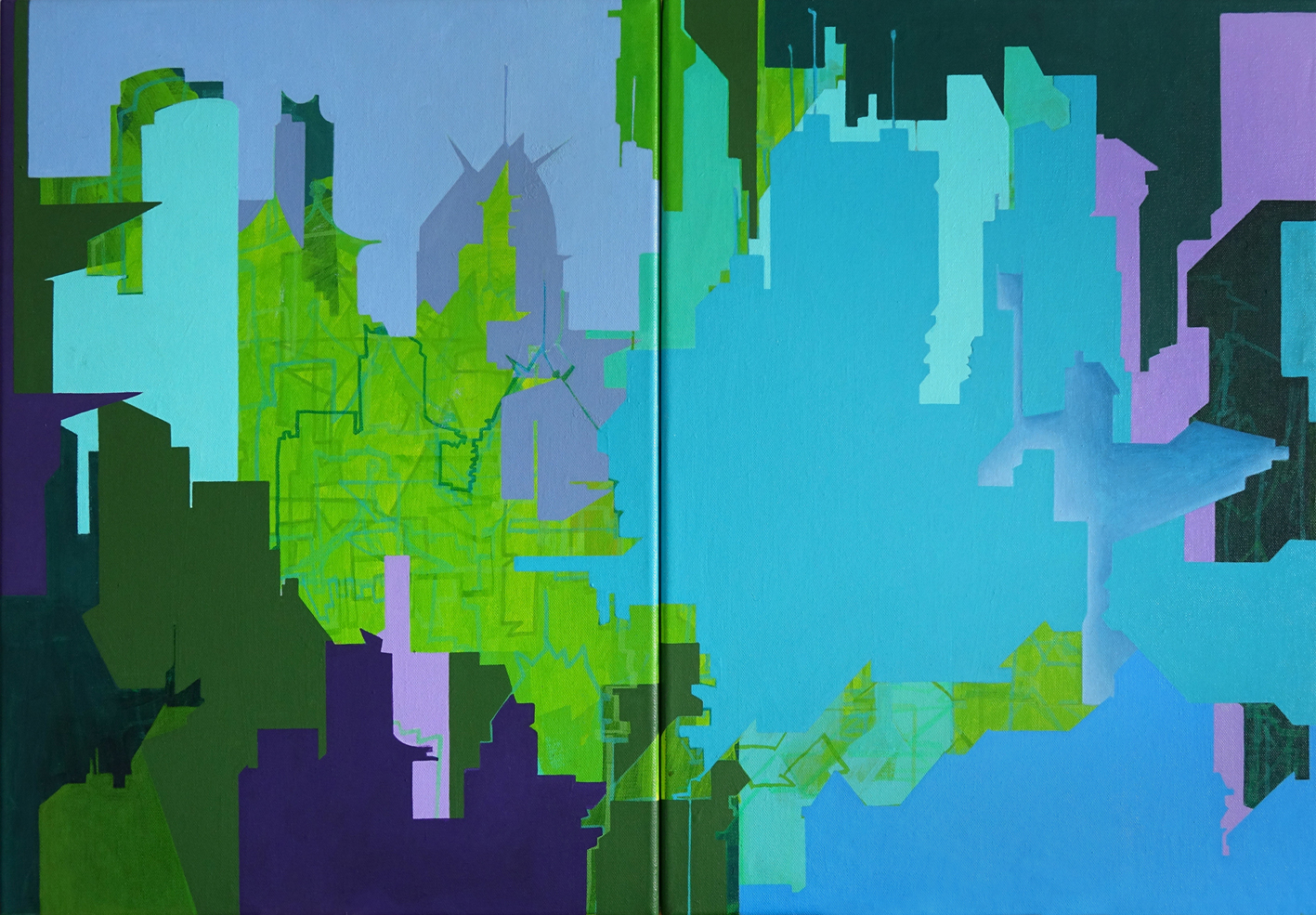 Permanent State of Alarm | Corporate Art Rentals